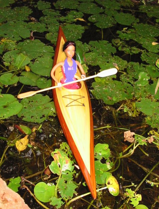 Barbie's Kayak